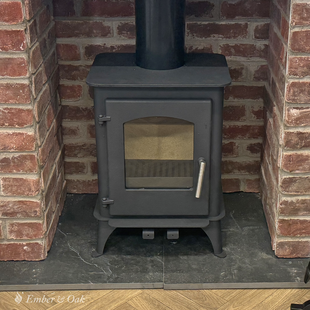 5KW | Multi-Fuel Wood Stove | Log Burner | Cast Iron | Model DL007 – Crytec